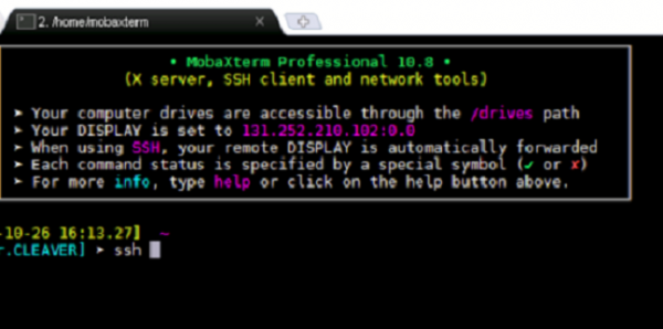 Running X11 Applications Remotely – Computer Action Team