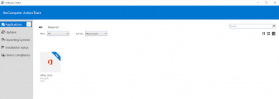 Using Software Center to install/update packages – Computer Action Team