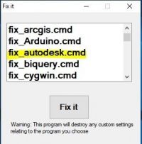 Using Fixit to solve Windows Application Problems – Computer Action Team