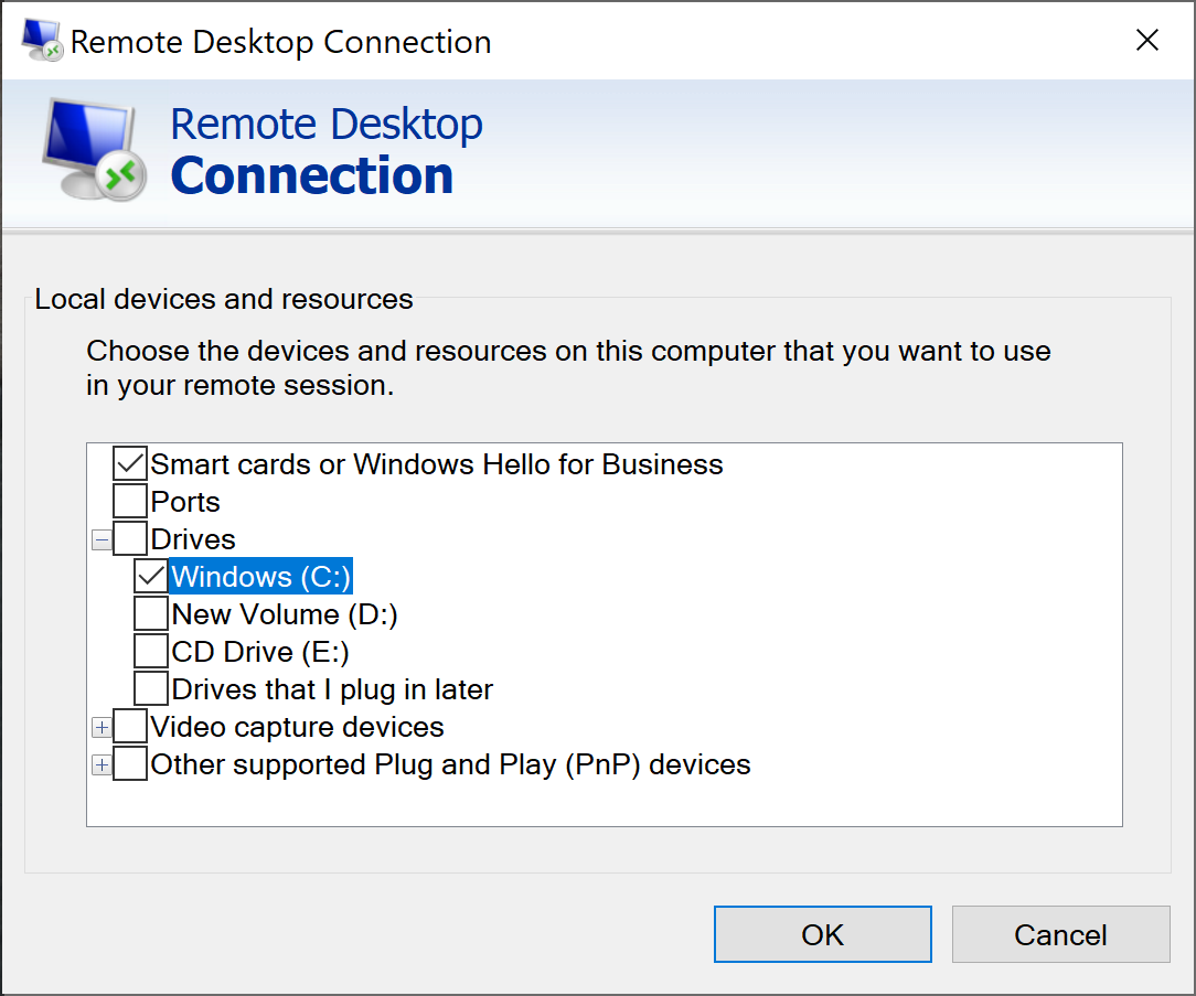 File Sharing through RDP from Windows – Computer Action Team