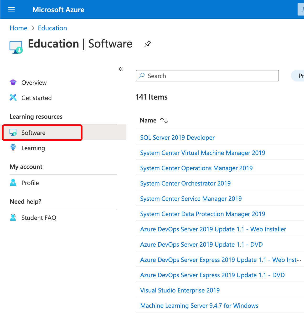 Microsoft Software for Students – Computer Action Team