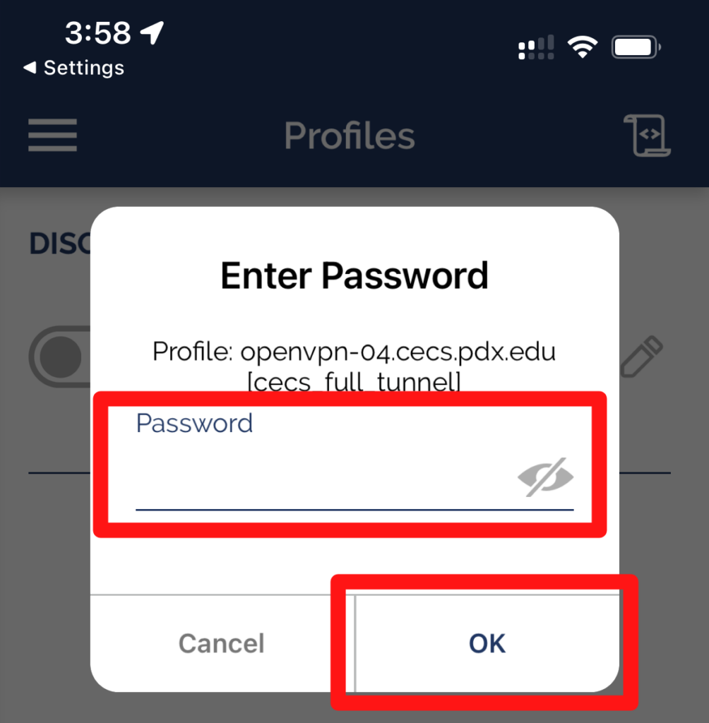 OpenVPN for iOS – Computer Action Team