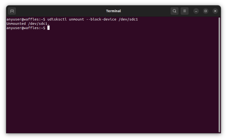 Copying Files to a USB Drive in Ubuntu – Computer Action Team
