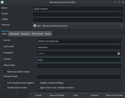 Using RDP to Connect to a Windows Computer from Linux – Computer Action ...